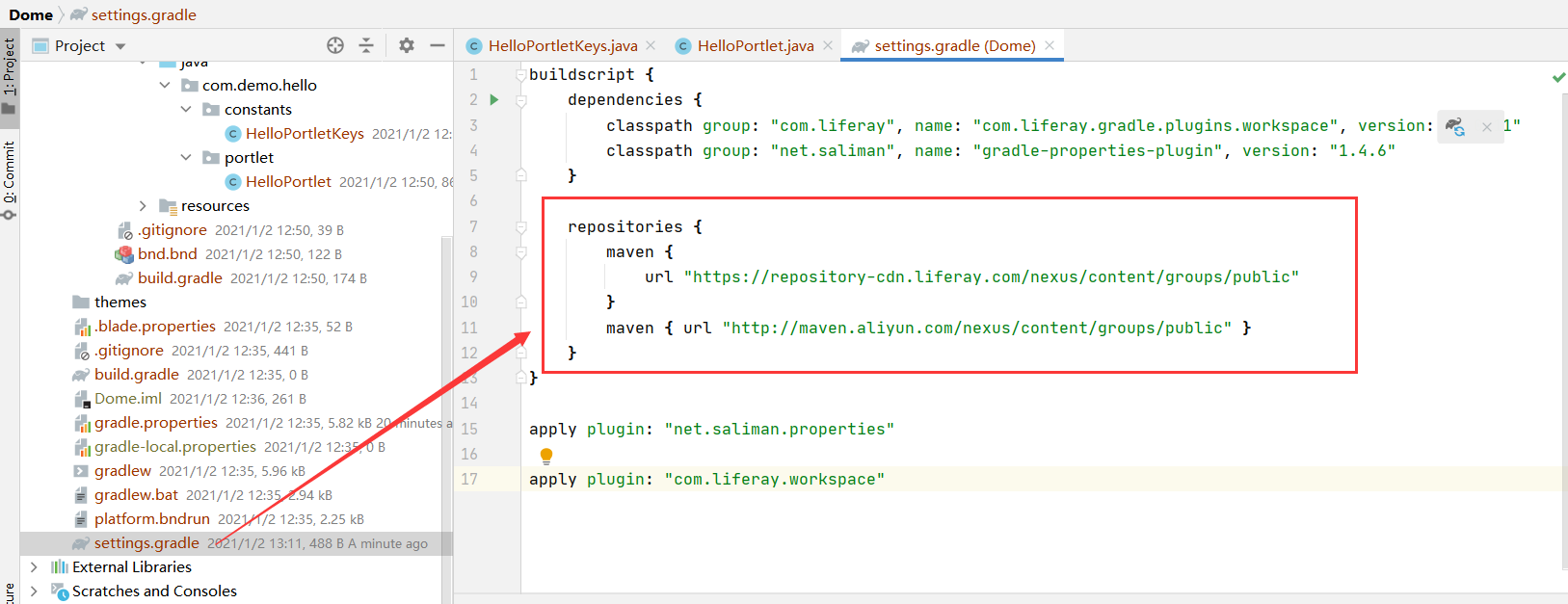 idea创建Liferay gradle项目_liferay idea-CSDN博客