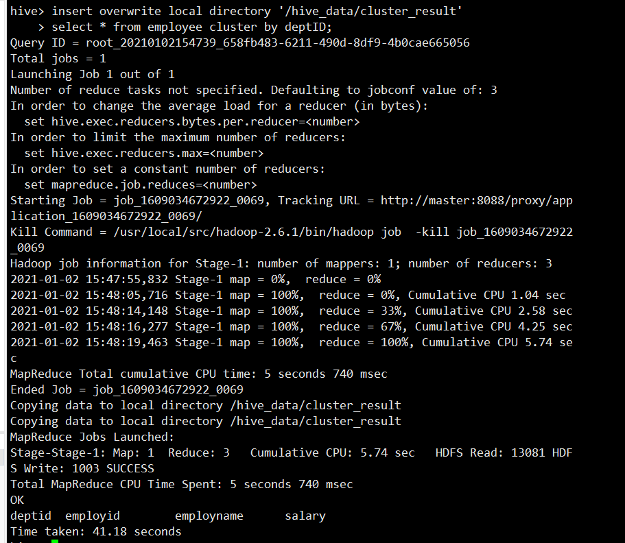 Hive实践3之【排序及优化（order by,sort by,distribute by,cluster by）对比】_hive中 分组 distribute by-CSDN博客