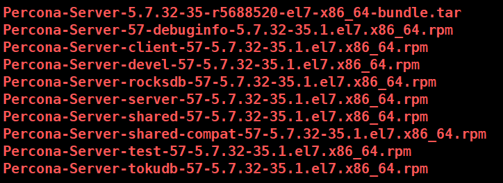 CentOS7下MySQL(Percona-Server-5.7)安装及简单使用_安装 percona-server-5.7.32-35-CSDN博客