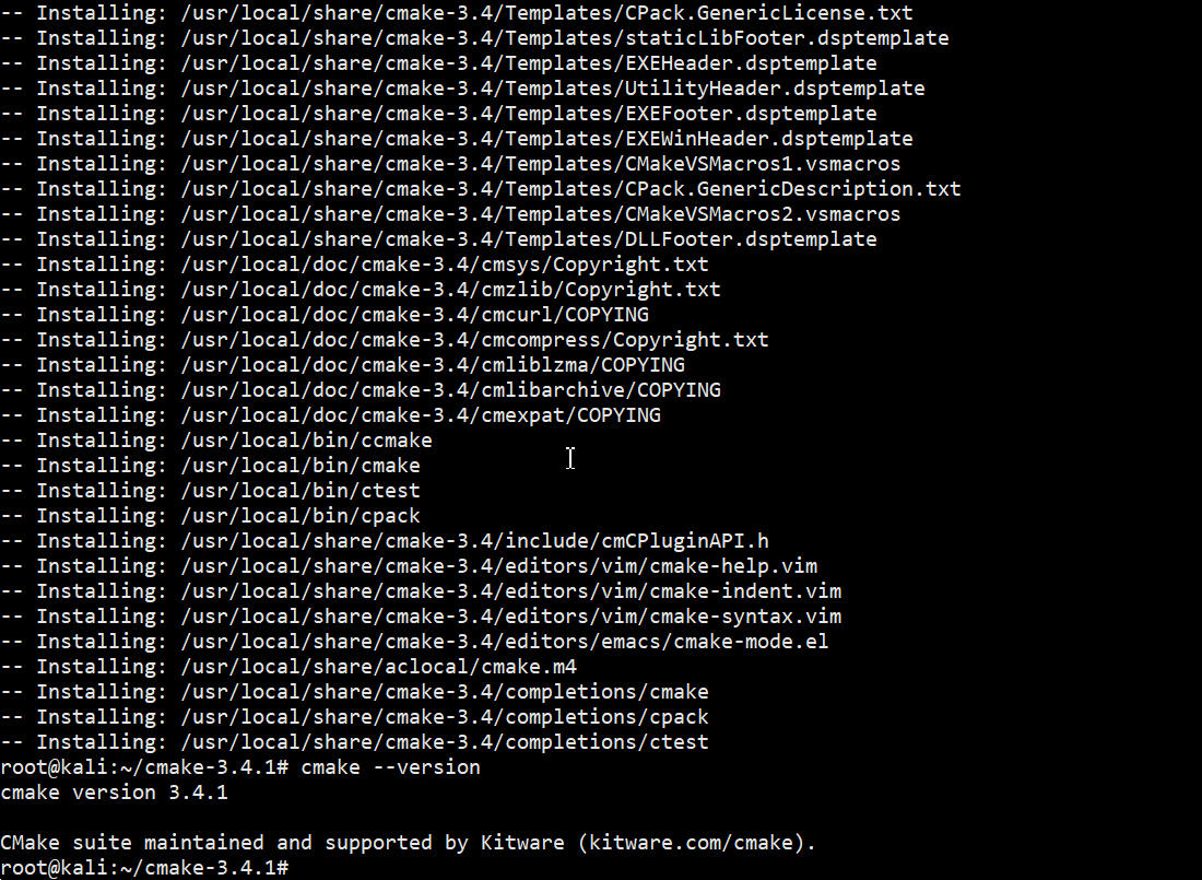 kali2020.1版本安装cmake_kali安装cmake-CSDN博客