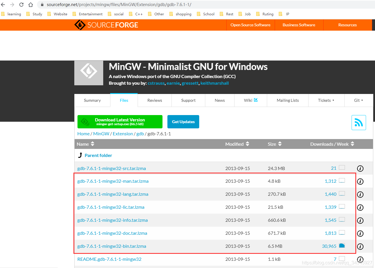 MinGW Installation Manager download failed无法下载gdb、gcc、g++-CSDN博客
