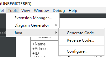 StarUml----forward engineering operation steps - Programmer Sought