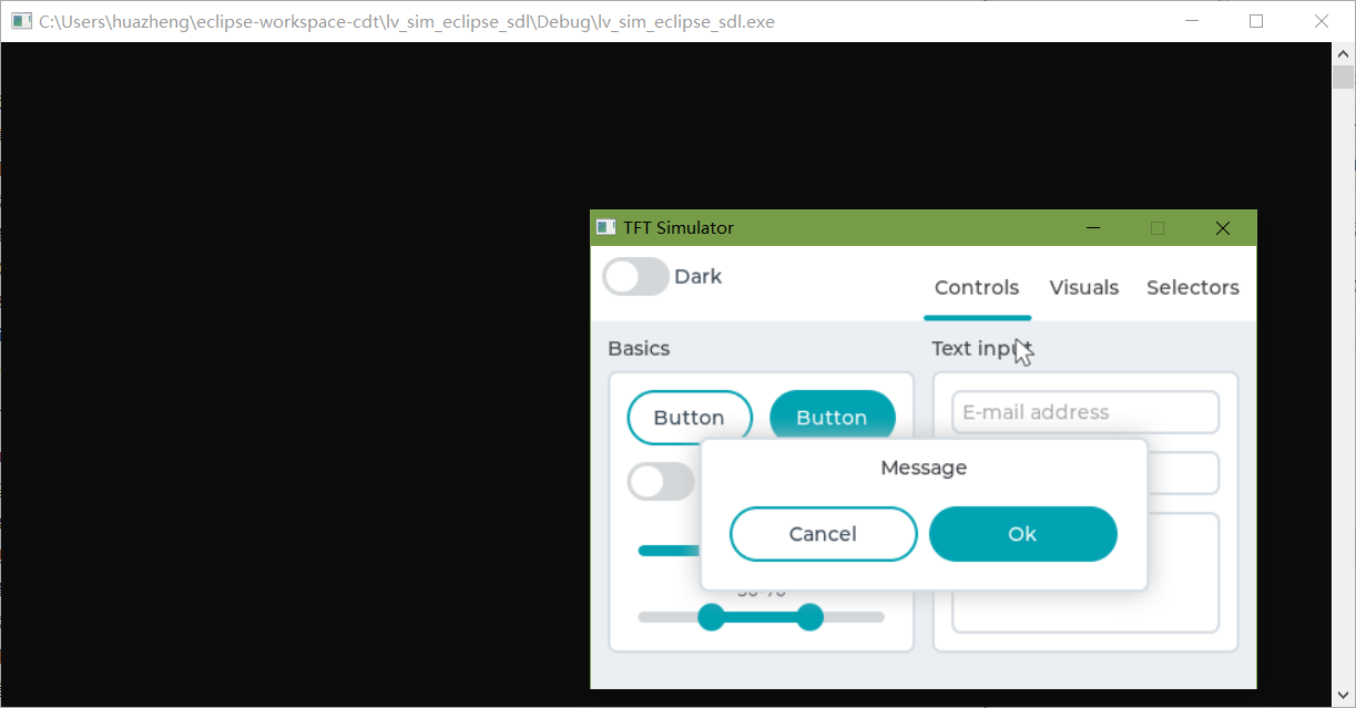 LVGL的使用：运行LVGL的PC模拟器例程_eclipse cdt lvgl-CSDN博客