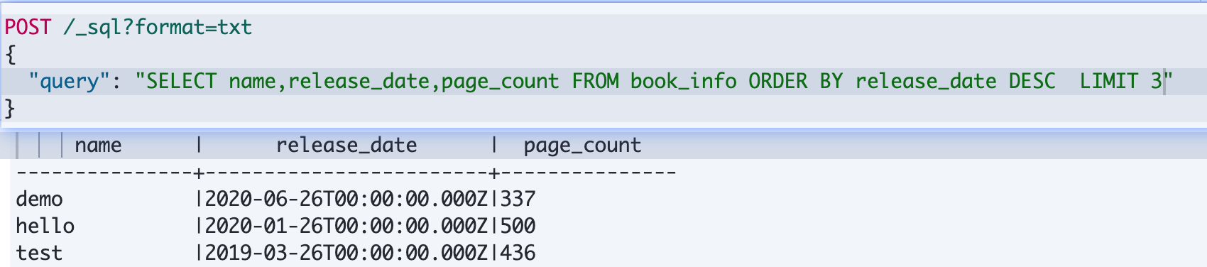 Elasticsearch7.x SQL语法查询支持_es7.x如何直接写sql-CSDN博客