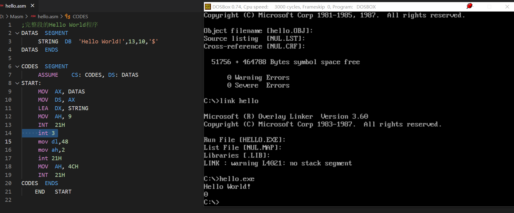 汇编——dosbox的debug常用指令_dosbox debug 调试汇编-CSDN博客