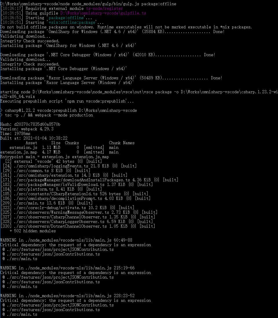 VSCode离线环境中使用csharp扩展_visual studio code csharp extension-CSDN博客