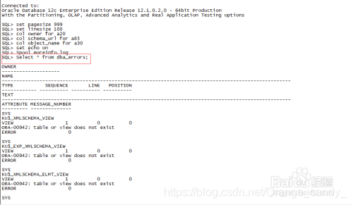 Oracle中spool 命令使用方法sql Spool And1是什么意识 Csdn博客