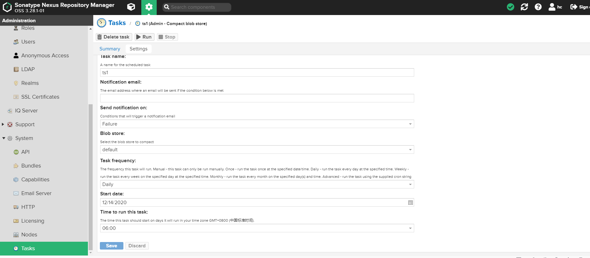 nexus仓库上删除docker镜像，释放磁盘空间_nexus delete unused manifest-CSDN博客