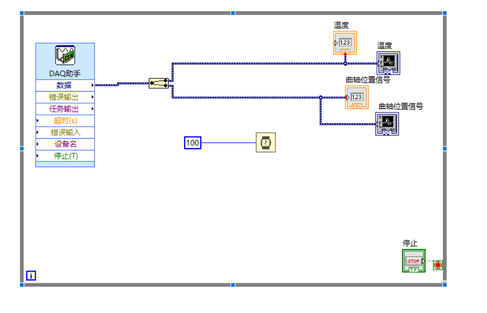 labview中DAQ采集多个数据通道（温度传感器）（TTL信号的曲轴位置传感器）总结_labviewdaq数据采集程序-CSDN博客