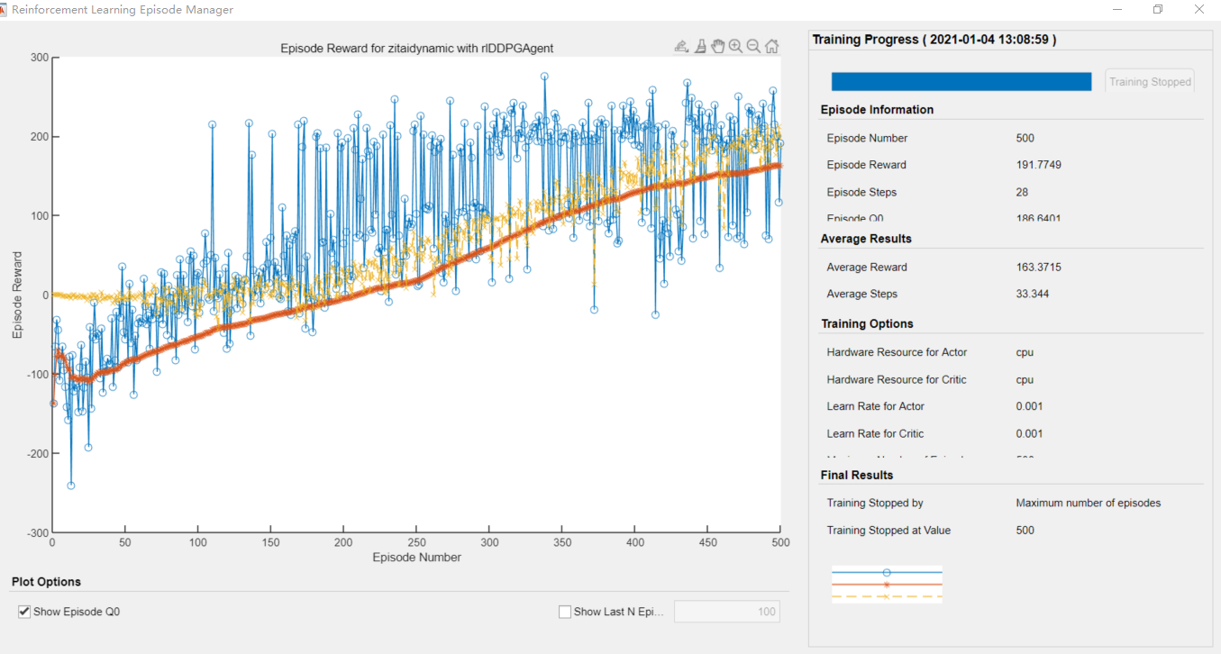 matlab强化学习DDPG算法改编/菜鸟理解2——航天器三轴姿态稳定器学习算例_createddpgagent' 用于 train biped robot to walk usin-CSDN博客