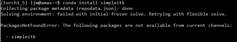 anaconda 安装 SimpleITK 或者其它安装包_anaconda安装simpleitk安装-CSDN博客