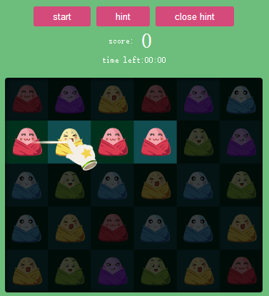 一个基于HTML，Javascript的消除游戏_开源h5 文字消除游戏-CSDN博客