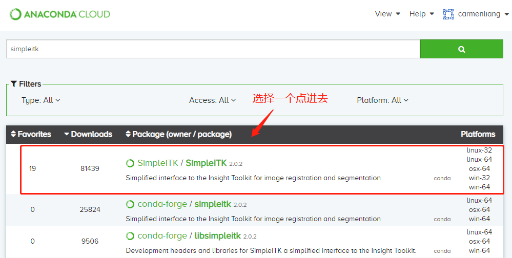 anaconda 安装 SimpleITK 或者其它安装包_anaconda安装simpleitk安装-CSDN博客