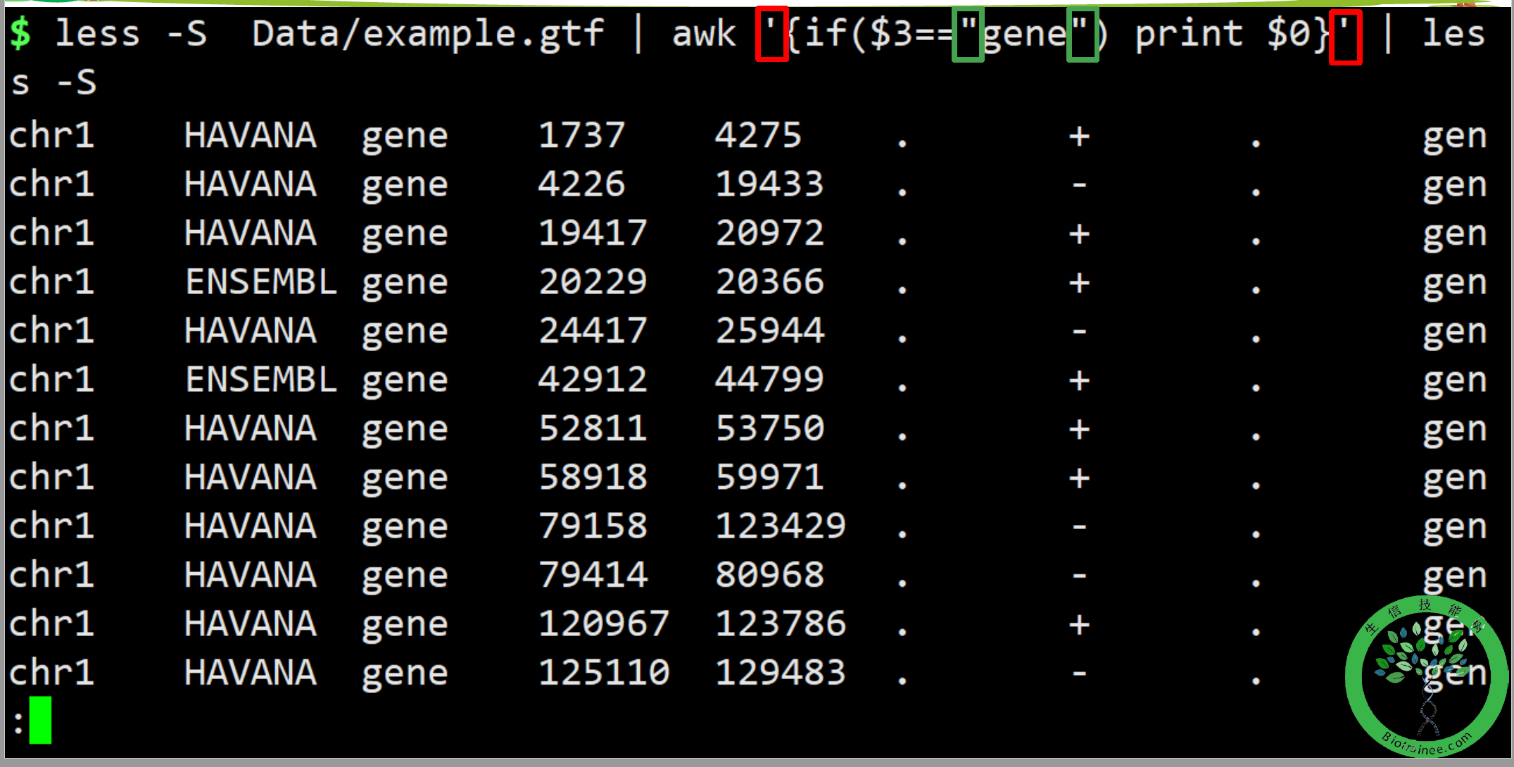 文本处理三驾马车 • grep • sed • awk_文本处理三驾马车(awk,sed,grep)实战演练,基于gencode数据库 ...