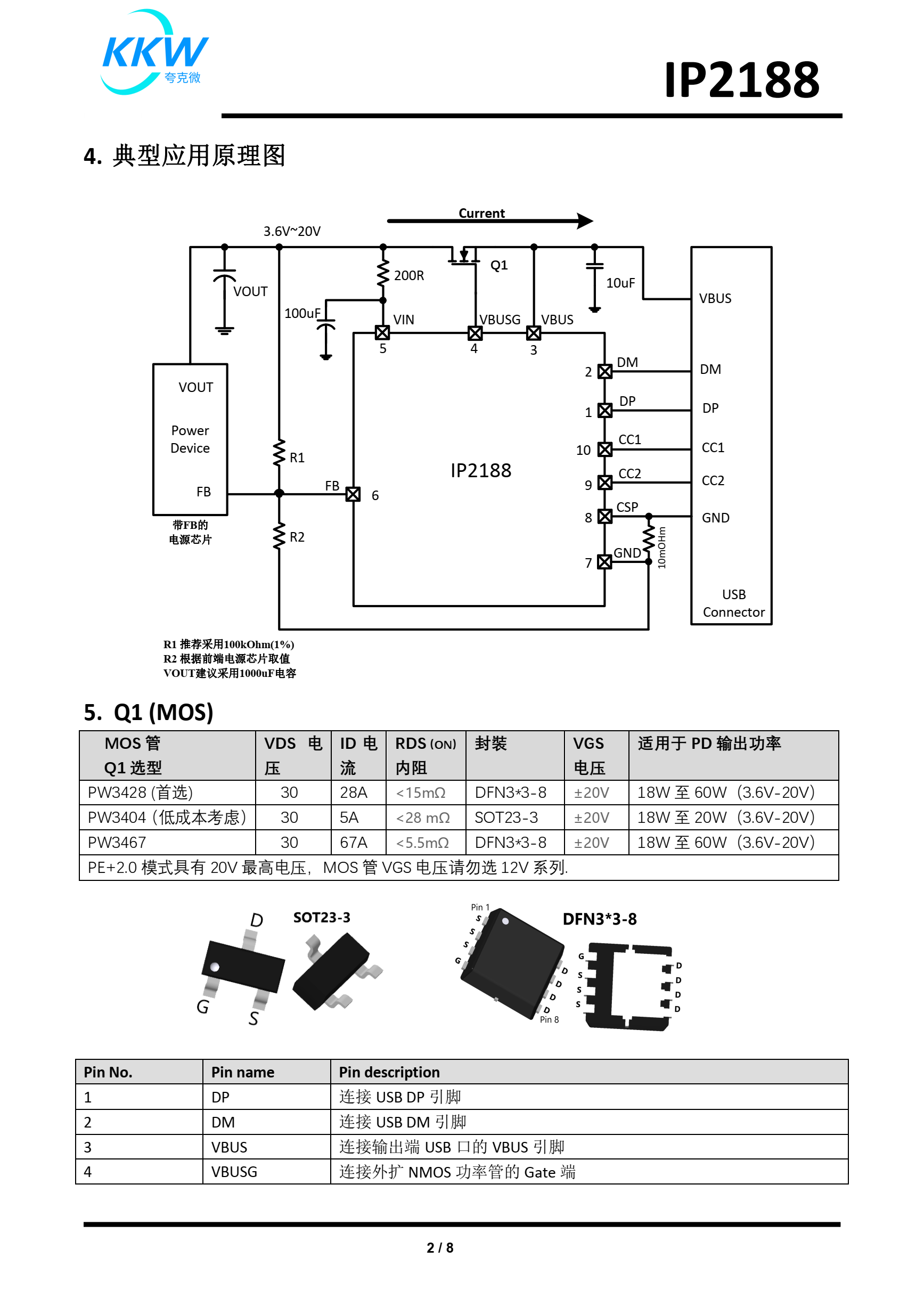 IP2188-Datasheet_ip2188 芯片电路图-CSDN博客