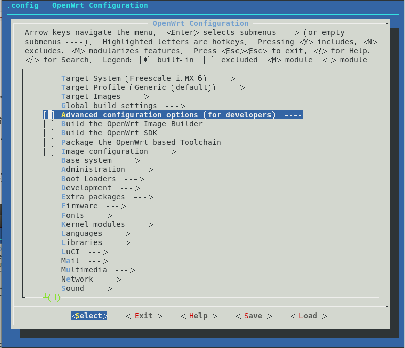 CentOS&ubuntu下 IMX6移植Openwrt保姆级教程_warning: your configuration is out of sync. please-CSDN博客