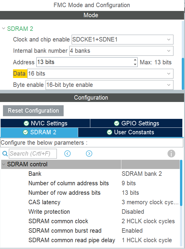 STM32F429IGT6项目准备5——使用STM32CubeMX配置SDRAM_sdram 429 cubemx-CSDN博客