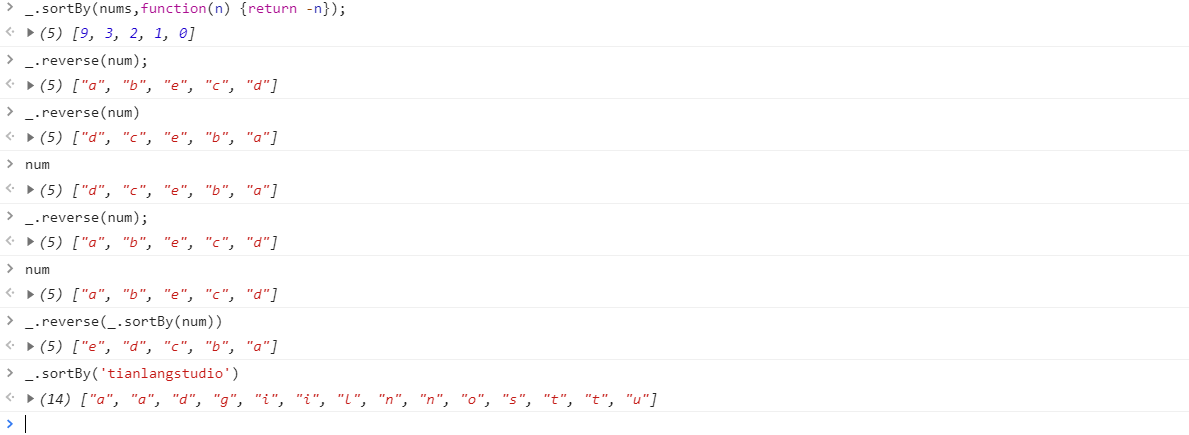 怎么使用lodash实现倒序排列字符串_lodash sortby 倒序-CSDN博客