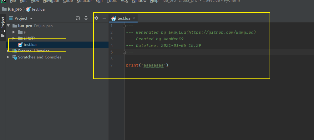 windows下pycharm配置lua环境，安装emmylua插件_pycharm lua-CSDN博客
