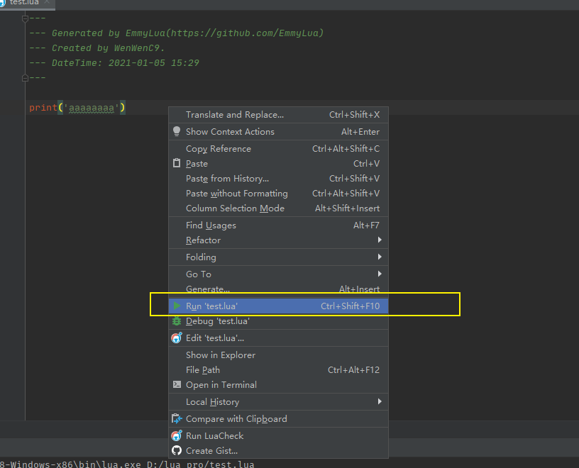 windows下pycharm配置lua环境，安装emmylua插件_pycharm lua-CSDN博客