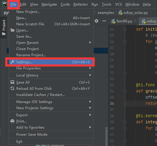taichi的安装——PyCharm_taichi怎么装在python上-CSDN博客