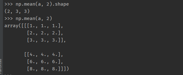 「Numpy」解析numpy.mean函数对高维数组求均值_np.mean参数-CSDN博客