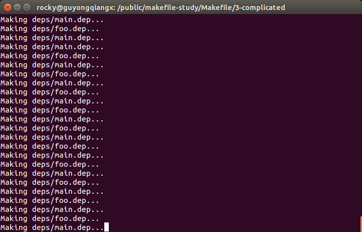 《驾驭Makefile》中编译死循环问题彻底调试_make编译时一直不停是不是编译出错-CSDN博客