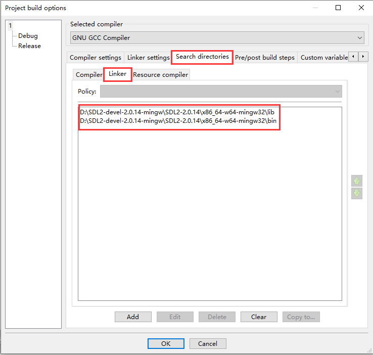 CodeBlocks下载安装与SDL下载使用配置教程_sdl2 2.6下载-CSDN博客