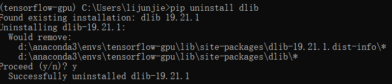 PermissionError: [WinError 5] 拒绝访问。: lib\\site-packages\\_dlib_pybind11.cp36-win_amd64.pyd‘-CSDN博客