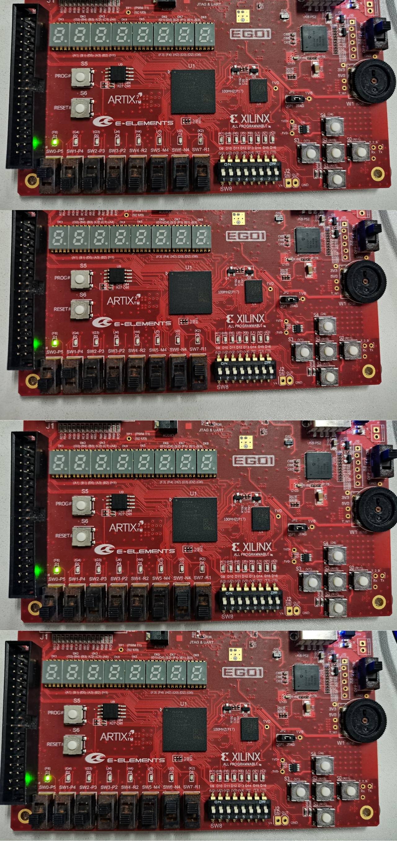 EGo1下板_四选一数据选择器_ego1基于vivado课程设计-CSDN博客