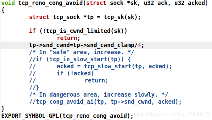 Linux网络编程3-学会修改Linux中的TCP拥塞控制算法_linux reno_730JustGod的博客-CSDN博客