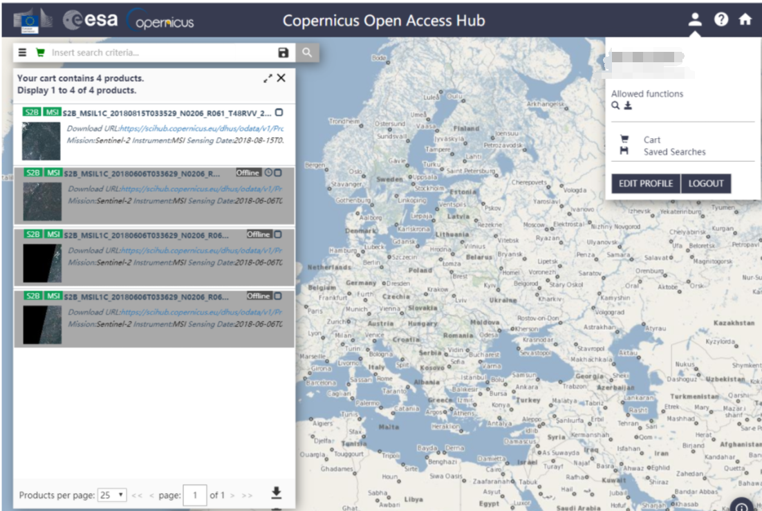 Sentinel2 哨兵2数据下载方法_哨兵2下载-CSDN博客