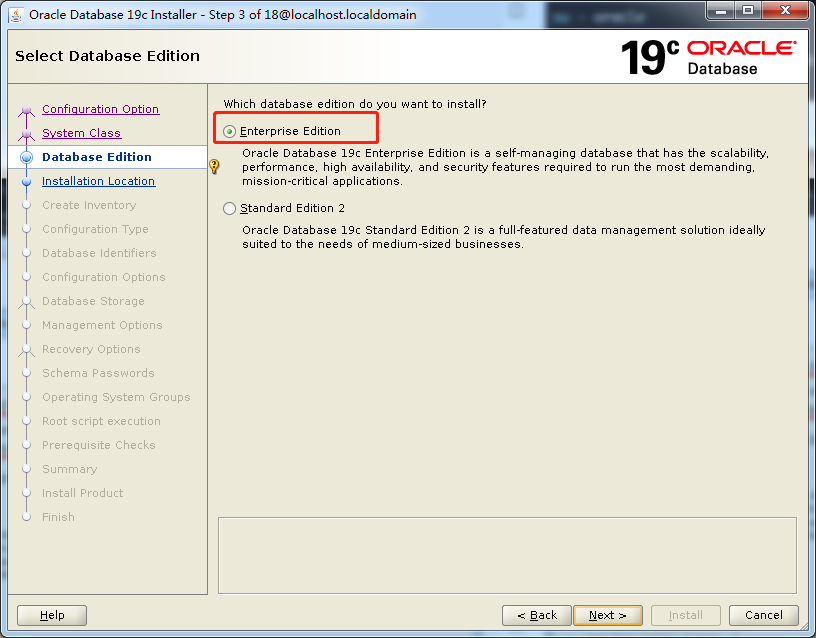 Linux 系统服务端oracle19c数据库全英文版安装教程_oracle19c aarch64版 安装-CSDN博客