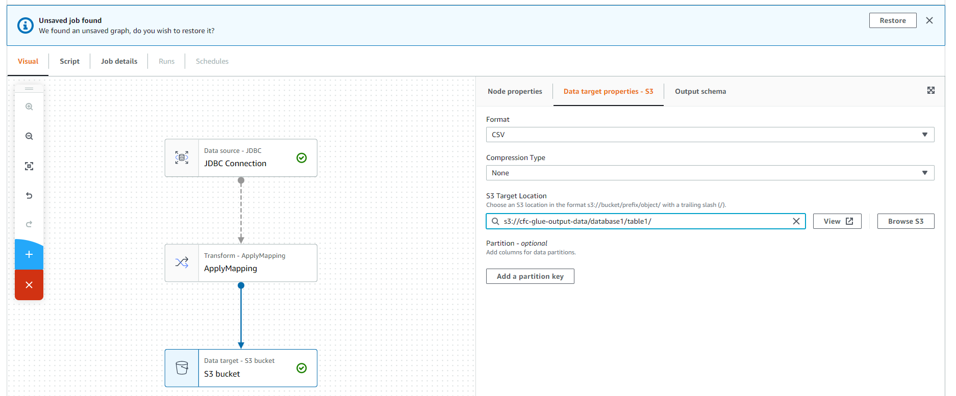 Exporting data from RDS to S3 using AWS Glue_aws glue aws rds 数据批量写入s3-CSDN博客