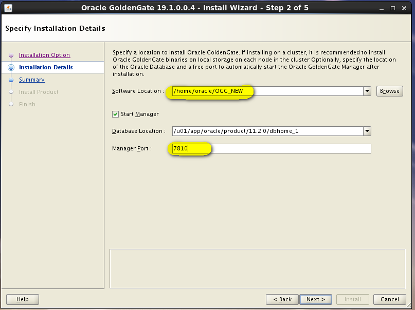 [2021-01-06] Oracle19C RAC 搭建OGG聚合模式同步数据到11.2.0.4详细记录_ogg-08223 | error: one or more containers ...