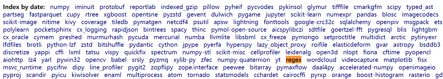 ImportError: No module named ‘regex‘ | 如何安装.whl文件？_no module named 'regex-CSDN博客