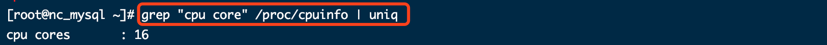 Linux 技术篇-查看cpu核心数，grep常用信息筛选语法使用演示_cat /proc/cpuinfo | grep "processor" | wc -l-CSDN博客