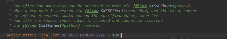 Apache-poi SXSSFWorkbook 流处理_org.apache.poi.xssf.streaming.sxssfworkbook cannot-CSDN博客