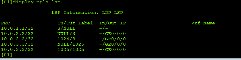 MPLS和LDP基本配置_eve模拟器mpls ldp配置-CSDN博客