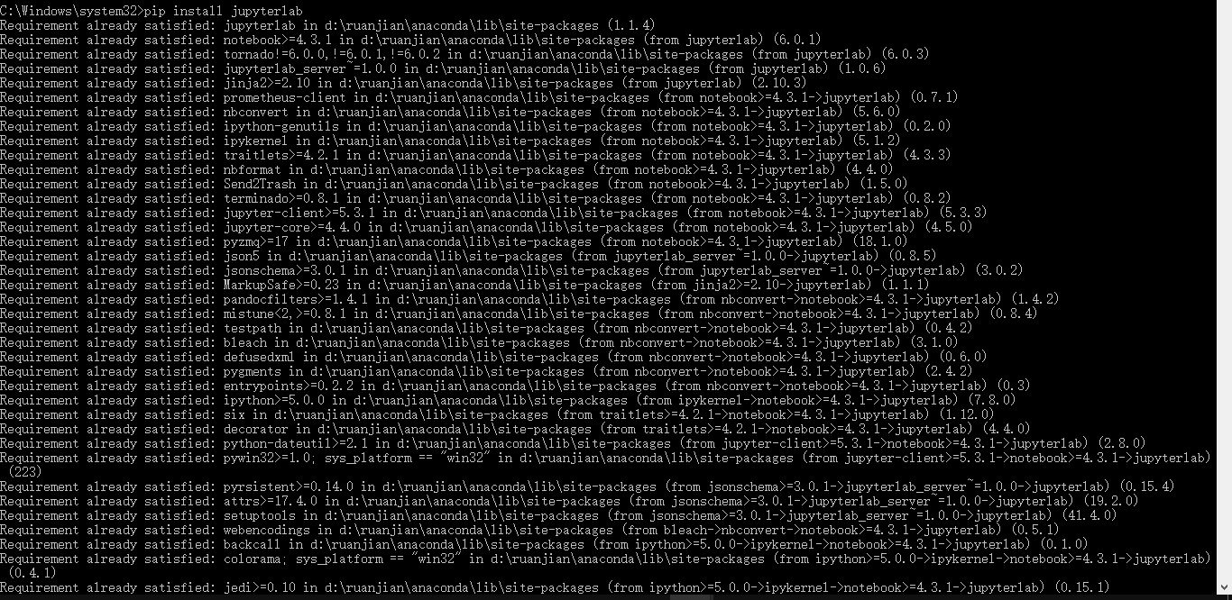 教你如何安装jupyter Lab并启动jupyter Lab启动jupyterlab Csdn博客 