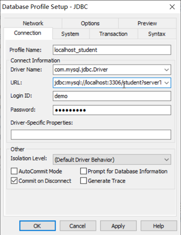 PowerBuilder通过JDBC连接MySQL数据库_pb jdbc 连接mysql数据库-CSDN博客