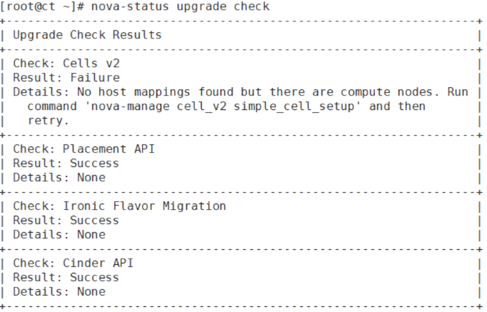 Error Nova Status Upgrade Check Checking Cell Discovery Calculation Node Programmer Sought 