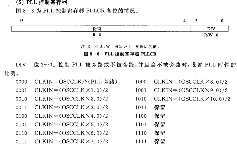 小白能读懂的 《手把手教你学DSP(TMS320X281X)》第六章 时钟和系统控制_osc和pll-CSDN博客