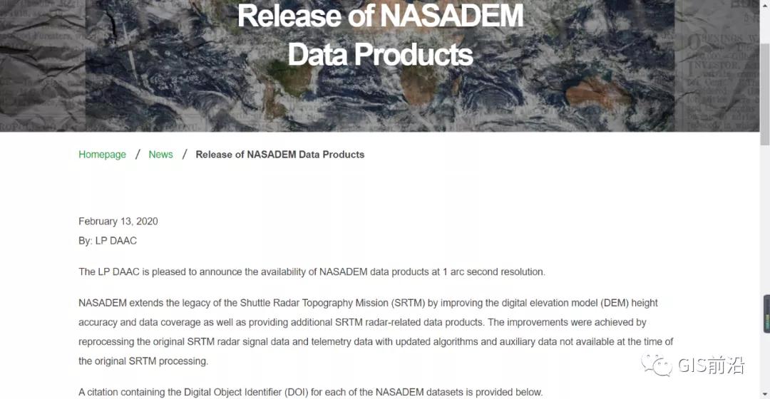 NASA全新全球30M DEM任意下载！附7省2.7G数据_nasa鈥檚30m resolution dem data-CSDN博客