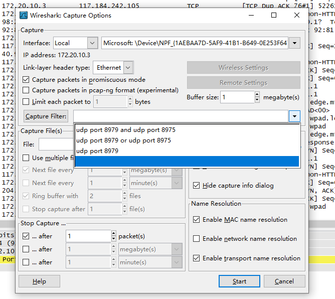 MATLAB（DOS）直接调用wireshark抓包程序和UDP抓包丢包解决方法_matlab udp丢包-CSDN博客