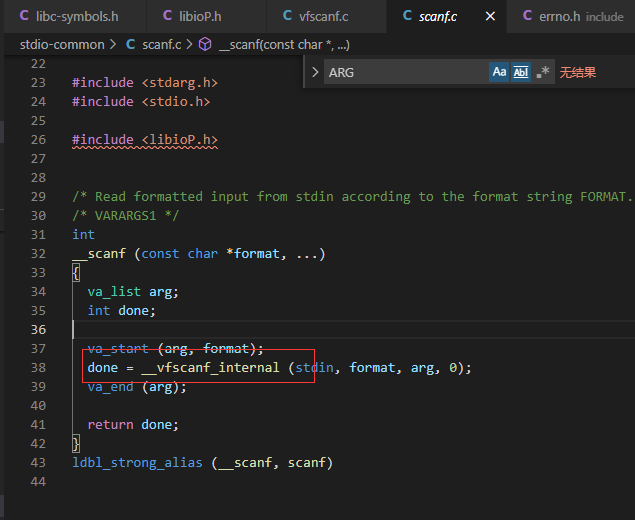 glibc源码-libc_hidden_def_vfscanf-CSDN博客