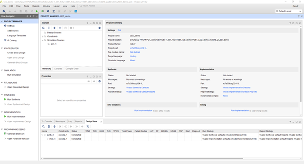 Xilinx 7A 开发流程——工程模式 ARTY XC7A35T_scalar ports-CSDN博客