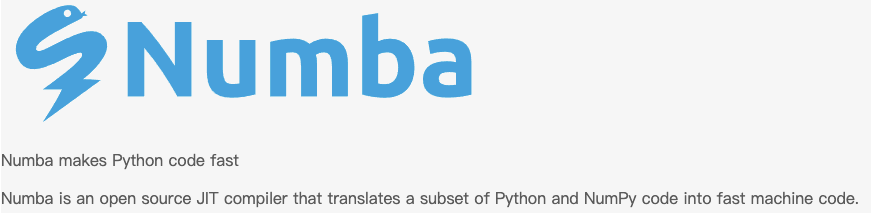 Numba使用总结-CSDN博客