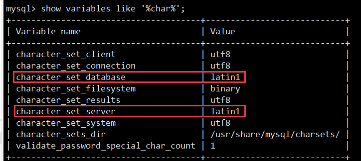 Mysql插入中文字符报错：ERROR 1366 (HY000): Incorrect string value: ‘\xE6\x9E\x9C ...