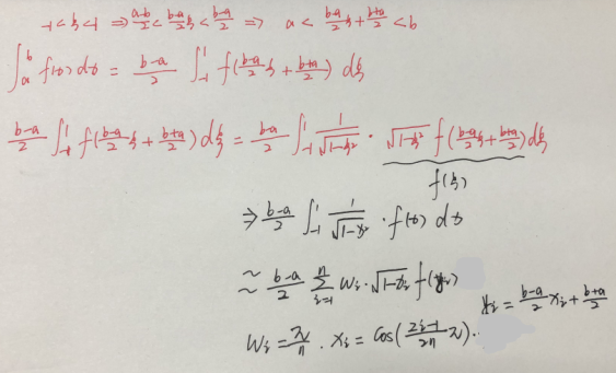 Gauss型（Gaussian quadrature）求积公式和方法_gauss– legendre quadrature-CSDN博客